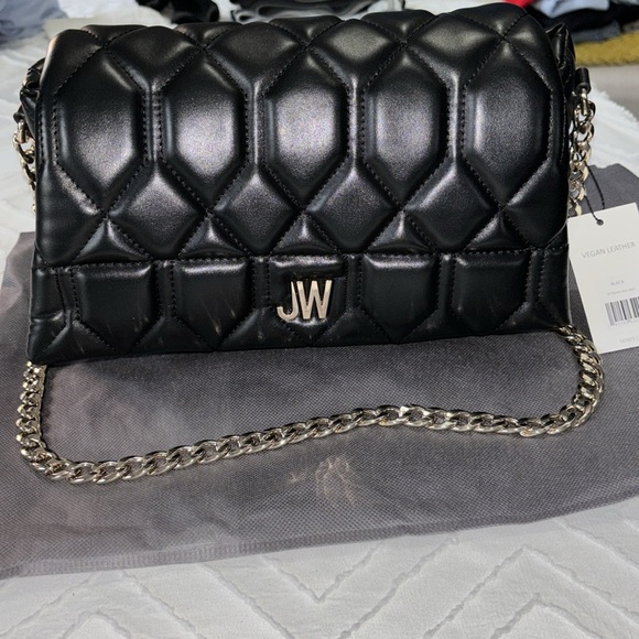 Jason Wu | Bags | Jason Wu Shoulder Bag Black Vegan Leather With Chain ...